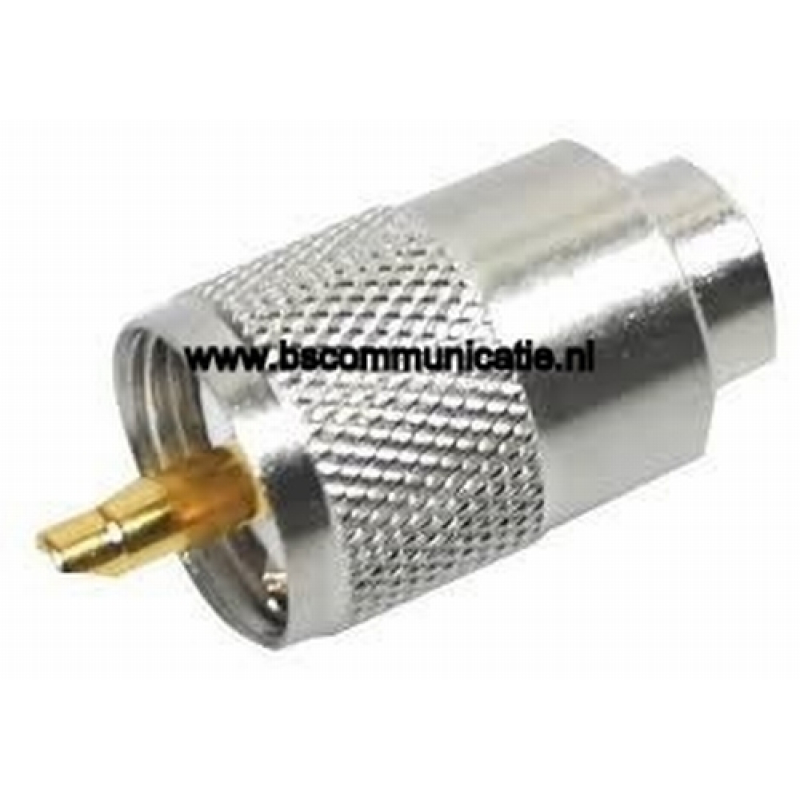 PL-Plug Voor RG213 Coax,dit is een antenne plug voor aan de coax kabel ...